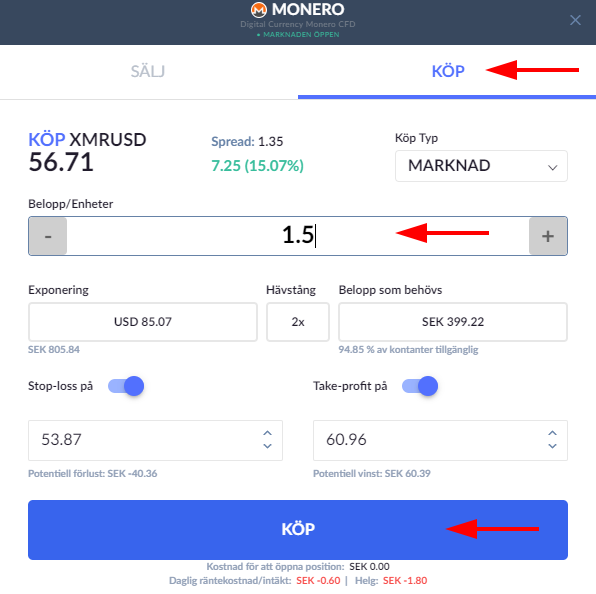 [Guide] Köp Monero med 4 enkla steg (2022) | Bitcoin-Guide.se